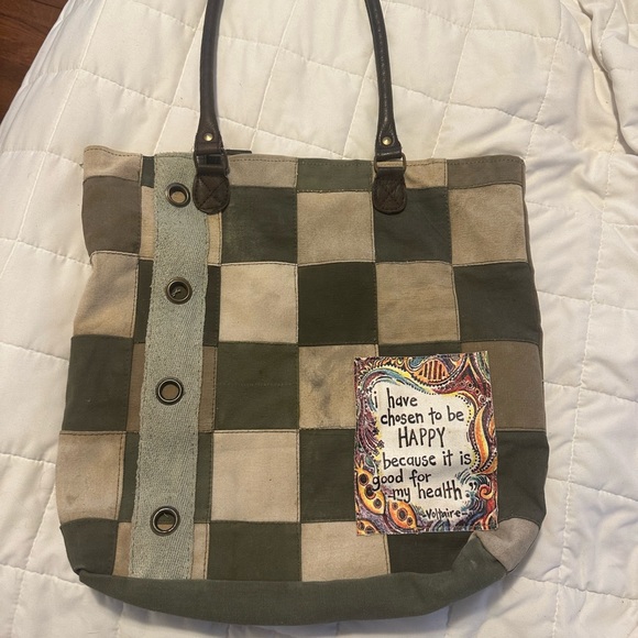 Vintage Addiction | Bags | Canvas Tote | Poshmark